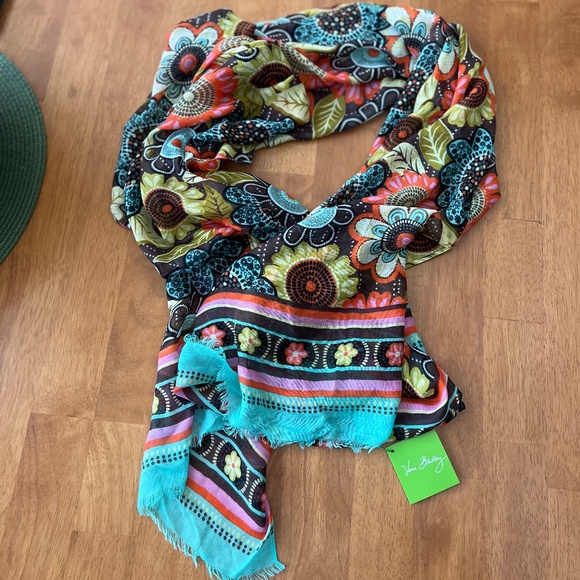 Vera Bradley | Accessories | Nwt Vera Bradley Soft Fringe Scarf Htf ...